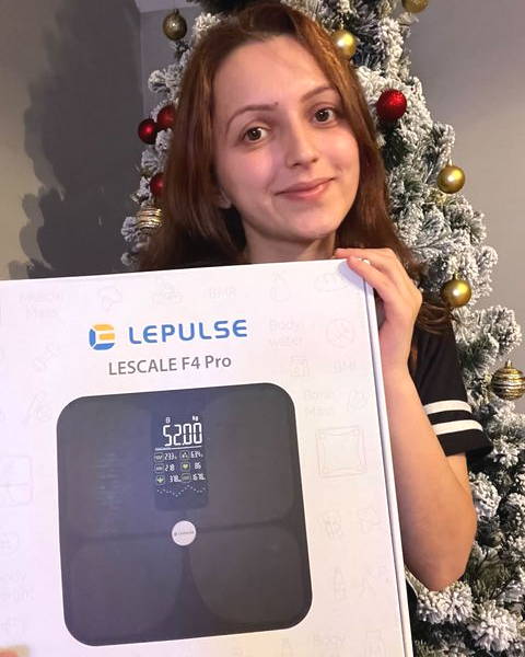 Lepulse F4 Pro Large Display Smart Body Fat Scale